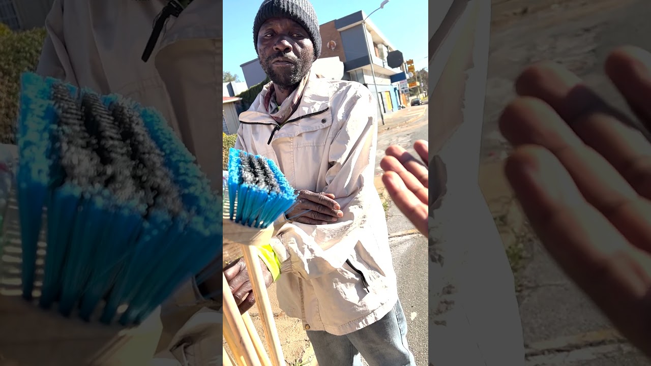 This man was selling DUSTERS and no one was BUYING and this happened ...